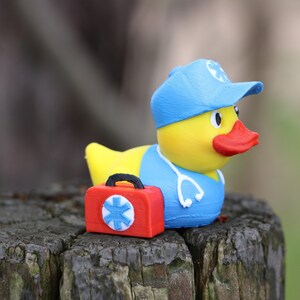 EMT Paramedic Medical Duck for Jeep Lovers - First Responder Gift, Jeep ...