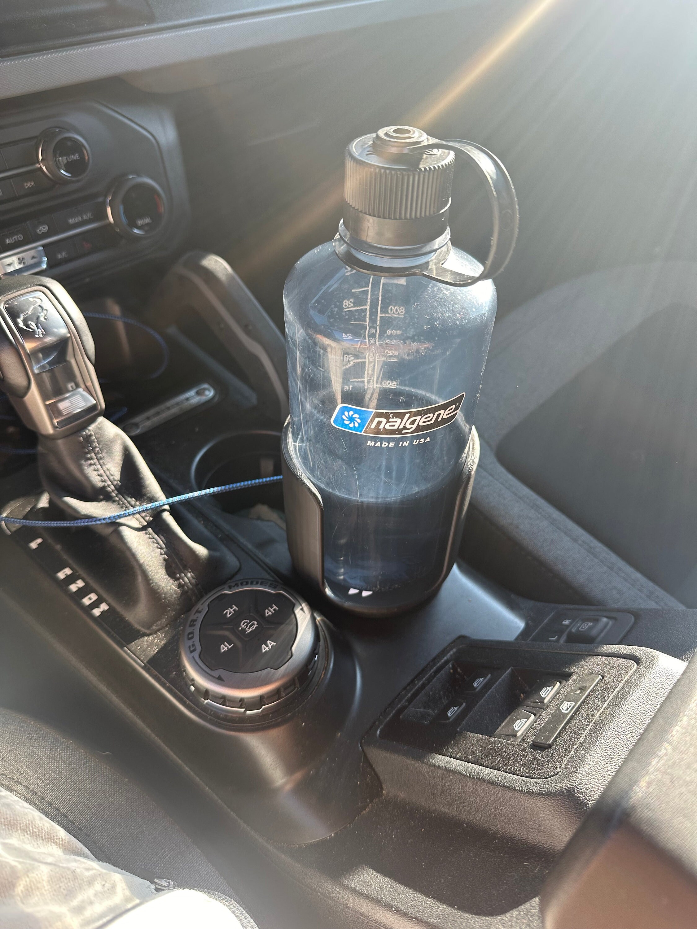 2021 Ford Bronco Water Bottle Cup Holder Fits Nalgene, Hydro Flask, and ...