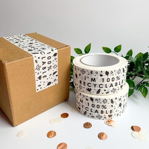 ON SALE: Rainbow Recyclable Parcel Tape | Etsy UK