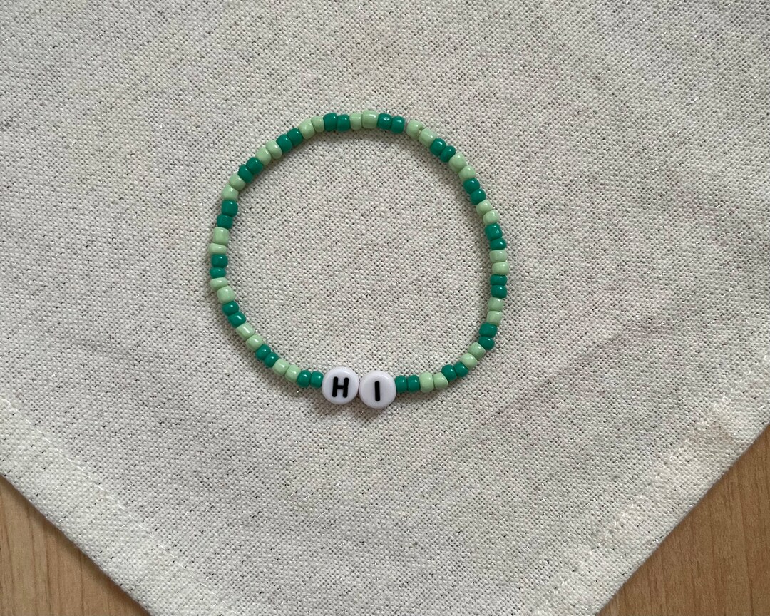 Heartstopper Hi Charlie and Nick Beaded Bracelets Couple - Etsy