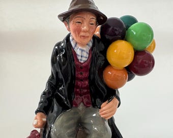 Royal Doulton "the Balloon Man" (H.N. 1954) - Etsy