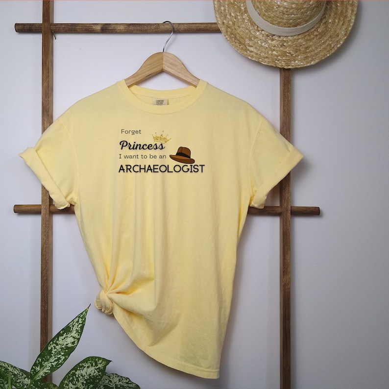 Future Archaeologist Shirt, Garment-dyed Cotton, Oversized Fit - Etsy