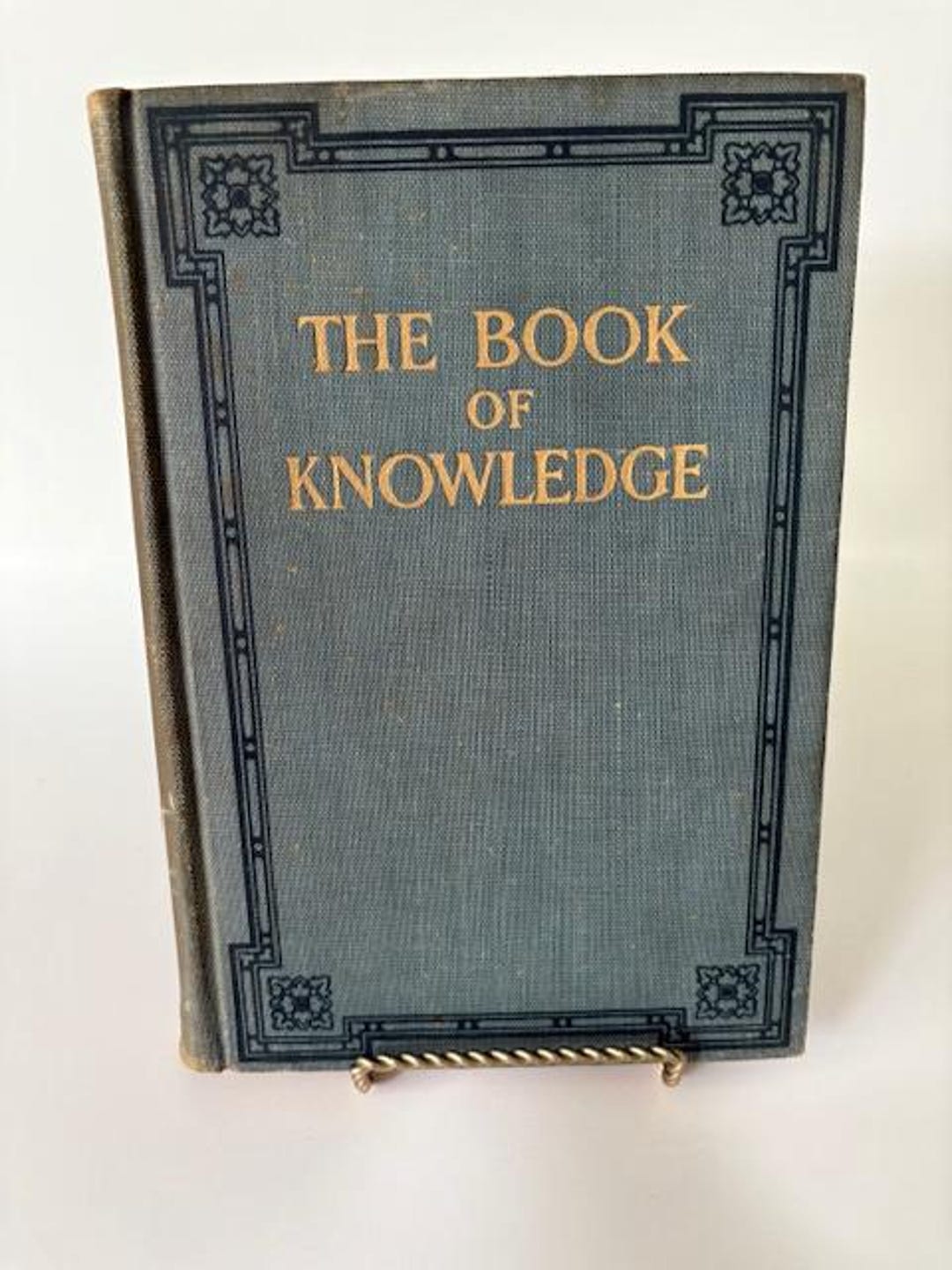 Antique Book, the Book of Knowledge Vol. VII (7), the Children's ...