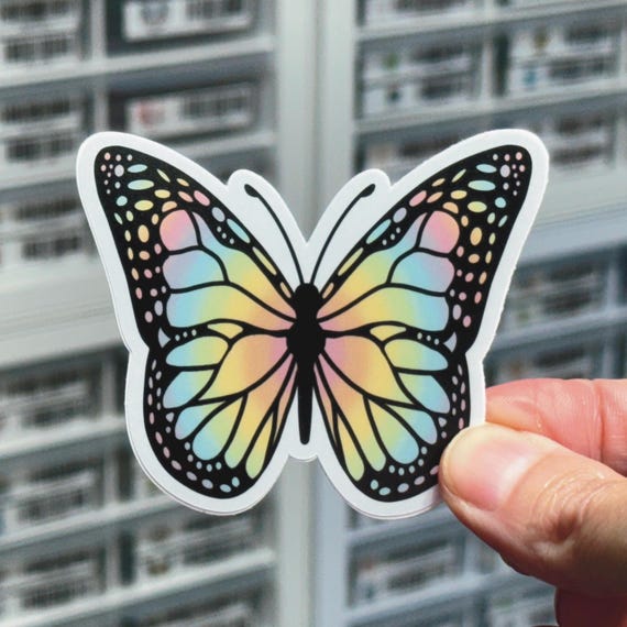 Rainbow Monarch Butterfly Rainbow For The Monarch – Corey Lane