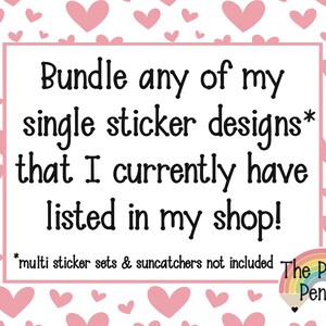 Choose Any 5 Stickers, Pick Your Own Sticker Bundle, Custom Sticker ...