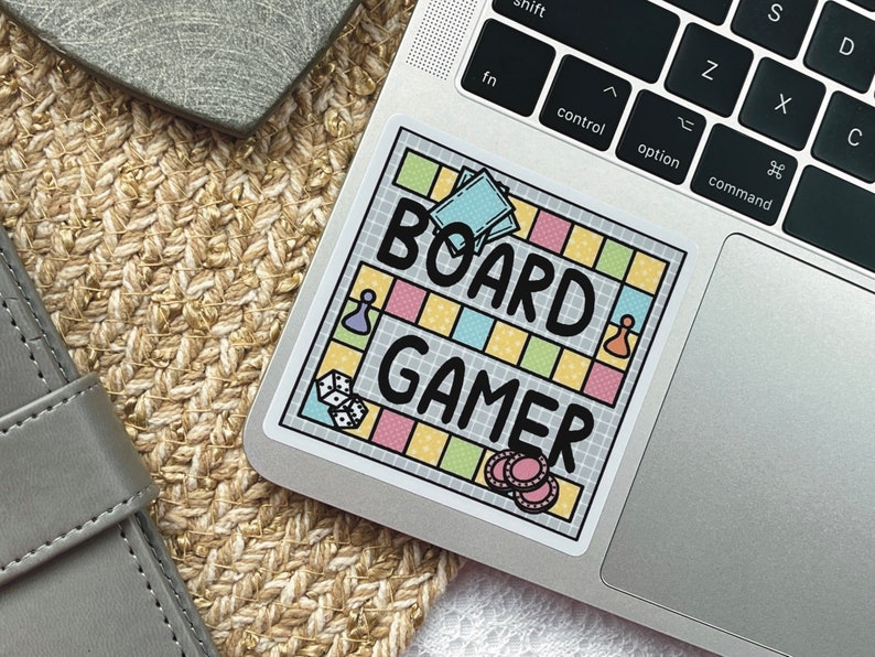 Board Gamer Sticker Meeple Tabletop Board Games Sticker - Etsy