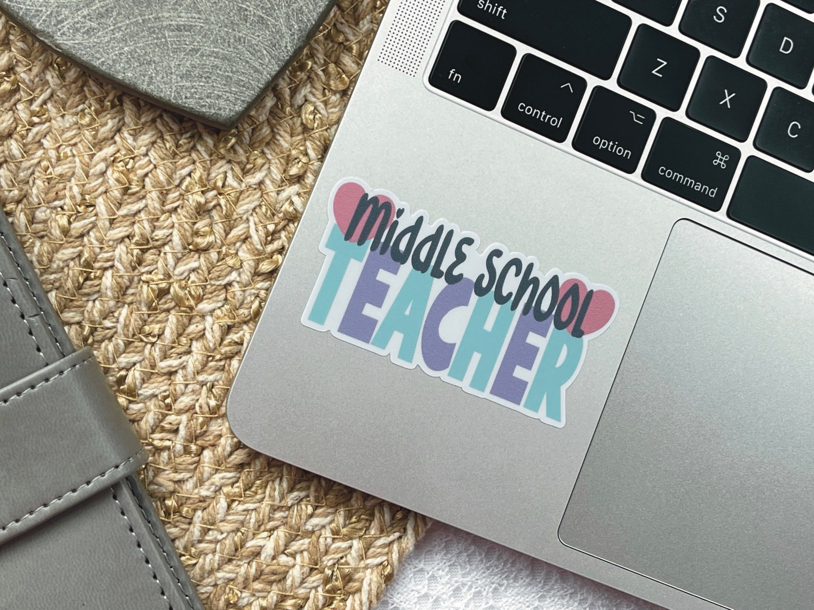 Middle School Teacher Sticker Junior High Teacher Decal - Etsy