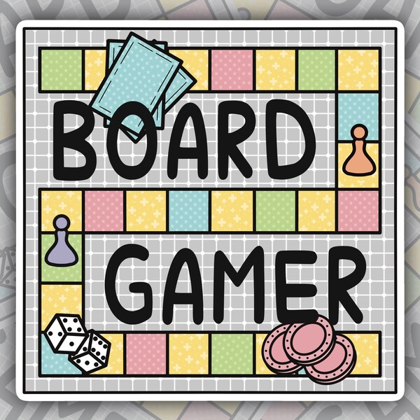 Board Game Decal - Etsy