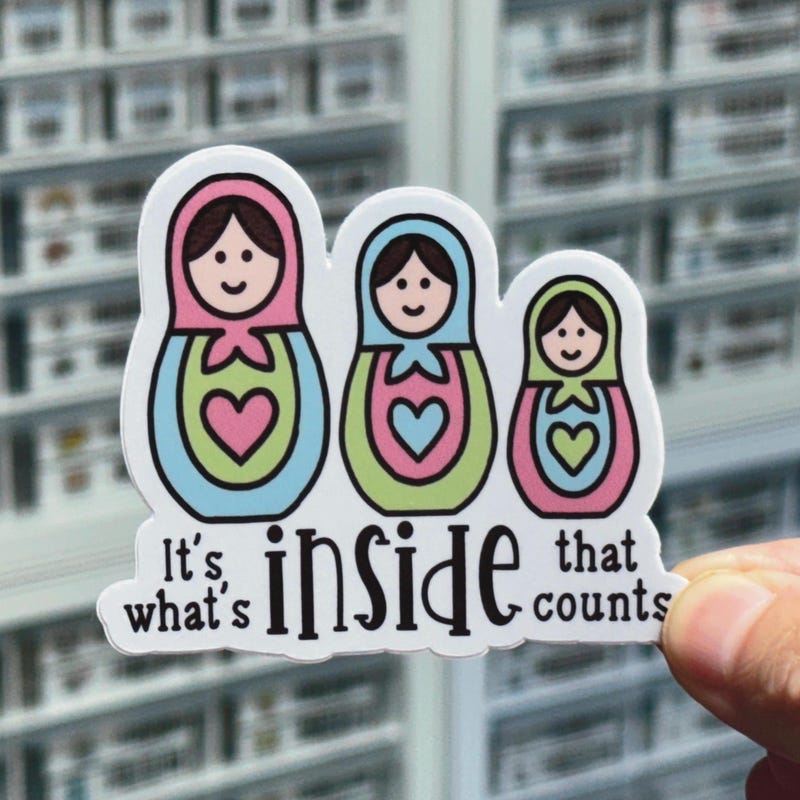 Nesting Doll Decals - Etsy