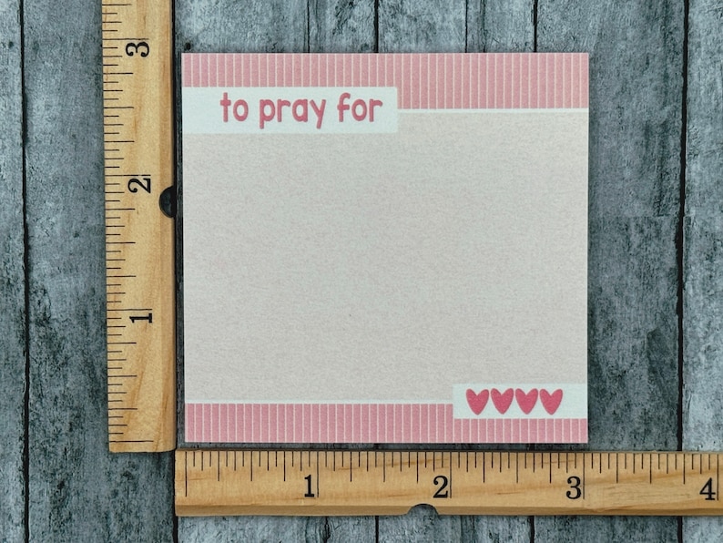 To Pray for Sticky Notes, Christian Memo Pad, Cute Religious Notepad ...
