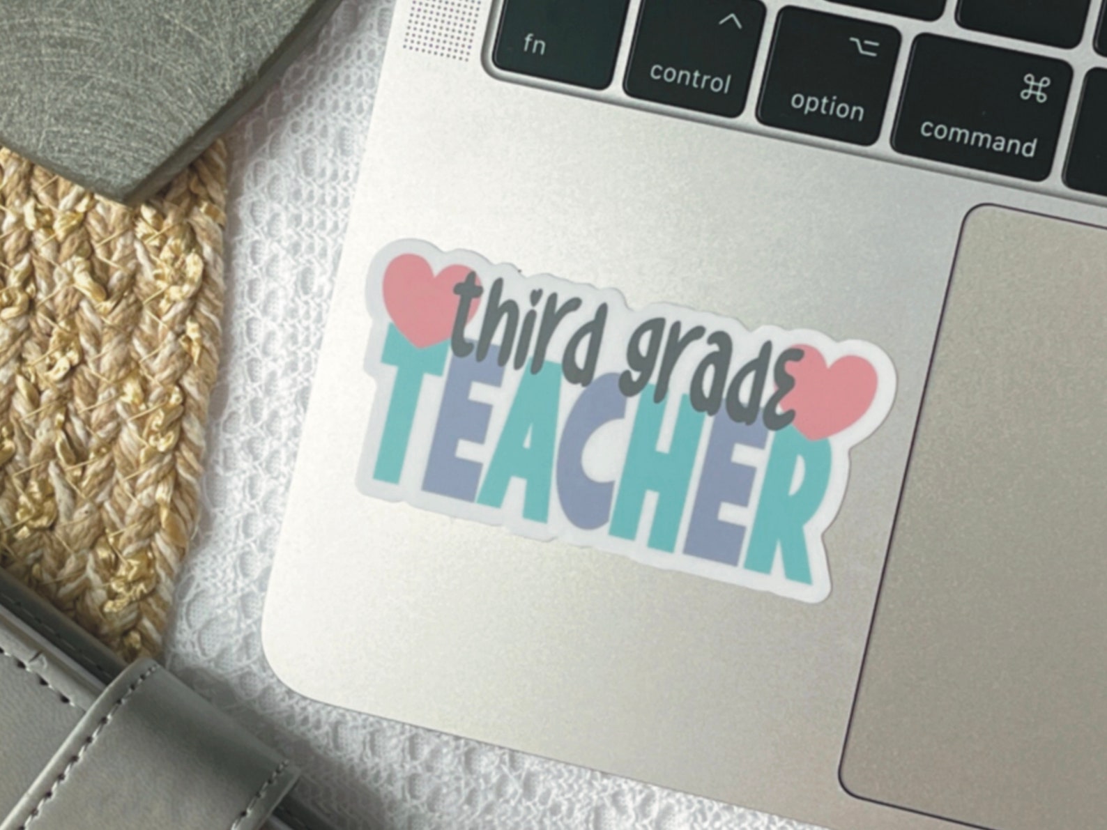 Third Grade Teacher Sticker 3rd Grade Teacher Decal Grade - Etsy