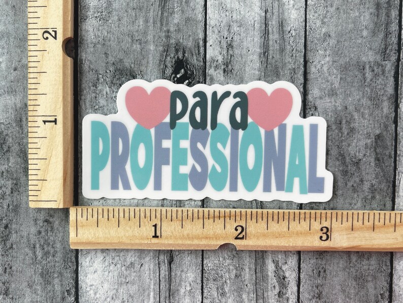 Paraprofessional Sticker Parapro Decal Para Stickers | Etsy