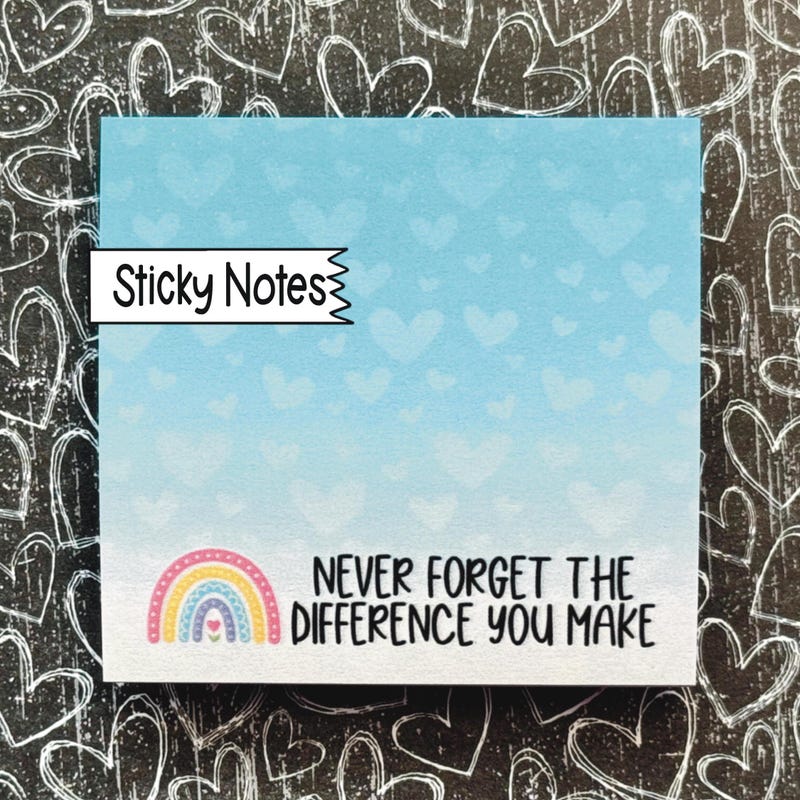Cute Sticky Notes - Etsy