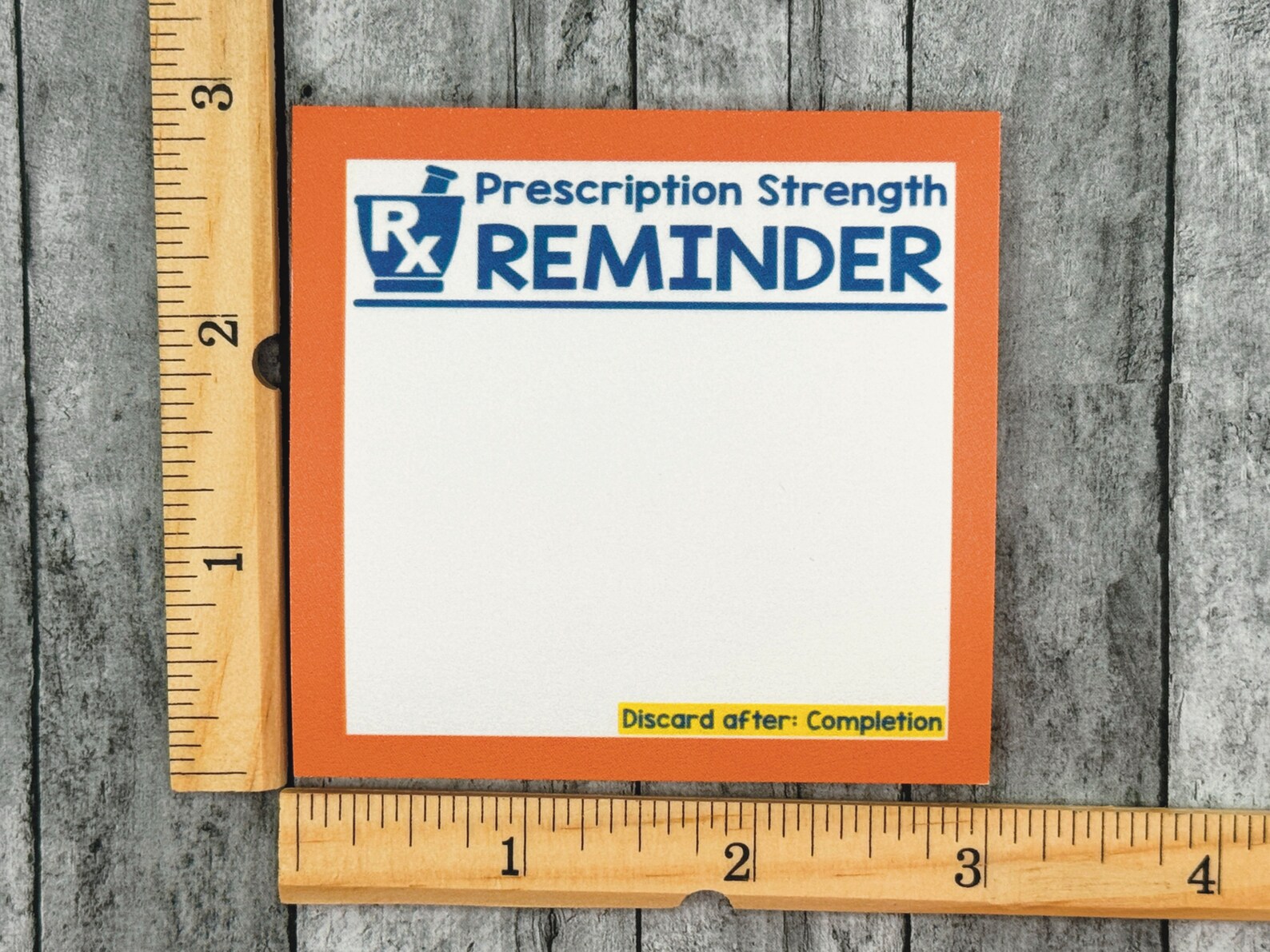 Prescription Strength Reminder Sticky Notes, Fun Memo Pad, Funny Sticky ...