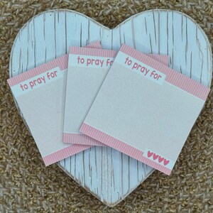 To Pray for Sticky Notes, Christian Memo Pad, Cute Religious Notepad ...