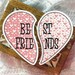 Best Friends Sticker Set Besties Gift Pack BFF Sticker - Etsy