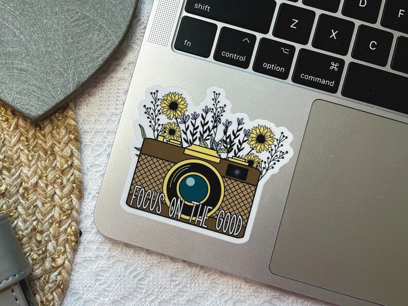 Focus on the Good Sticker Vintage Camera Stickers Aesthetic - Etsy