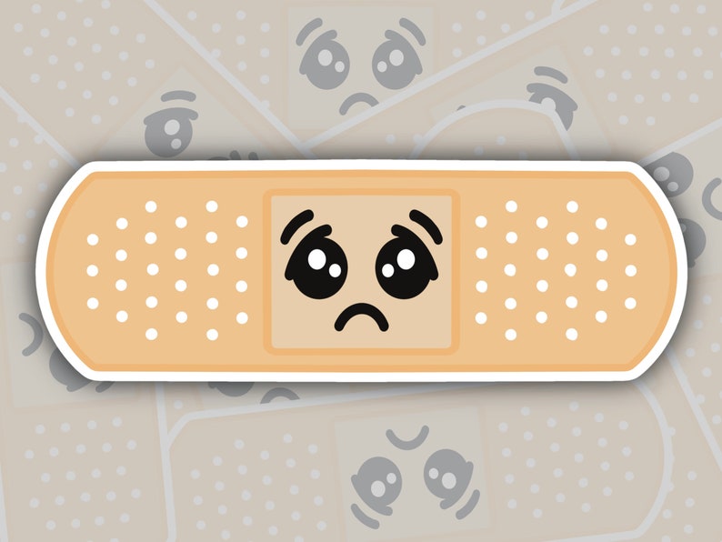Cute Bandage Sticker Kawaii Bandage Decal Cover up Dents - Etsy