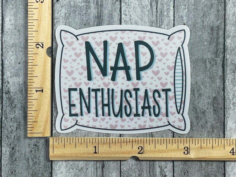Nap Enthusiast Sticker Nap Queen Pillow Sleep Sticker I - Etsy