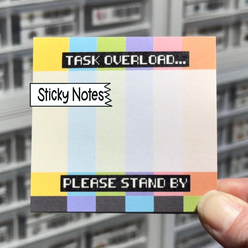 Cute Sticky Note Stand - Etsy