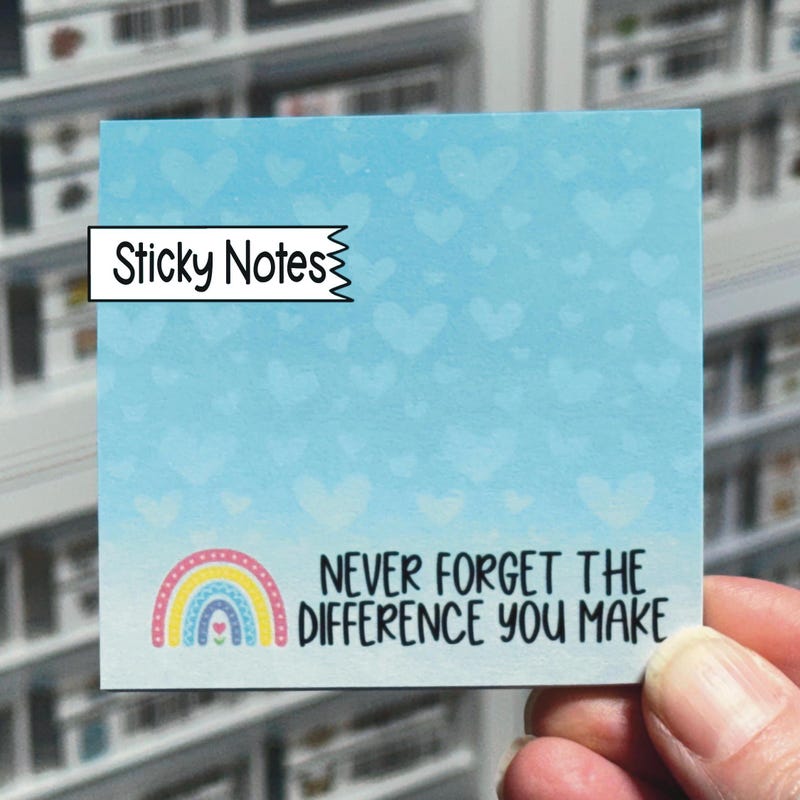 Cute Sticky Notes - Etsy