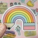Rainbow Pencil Sticker Cute Teacher Sticker Artist Decal - Etsy