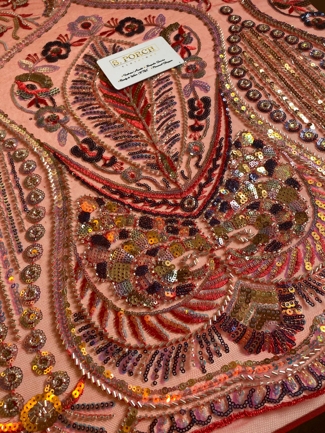 Luxury Bridal, Exotic Beaded Embroidery Lace for Bridals,weddings,prom ...