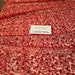 Red Luxury Bridal Beaded Lace ,embellished Pearl Beaded Lace for Prom ...