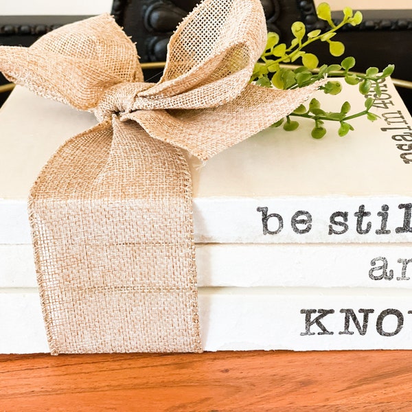 Stamped Book Stack - Etsy