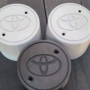 Toyota Dually Custom 3d Printed Hubcaps for Full Floating Dual Rear ...