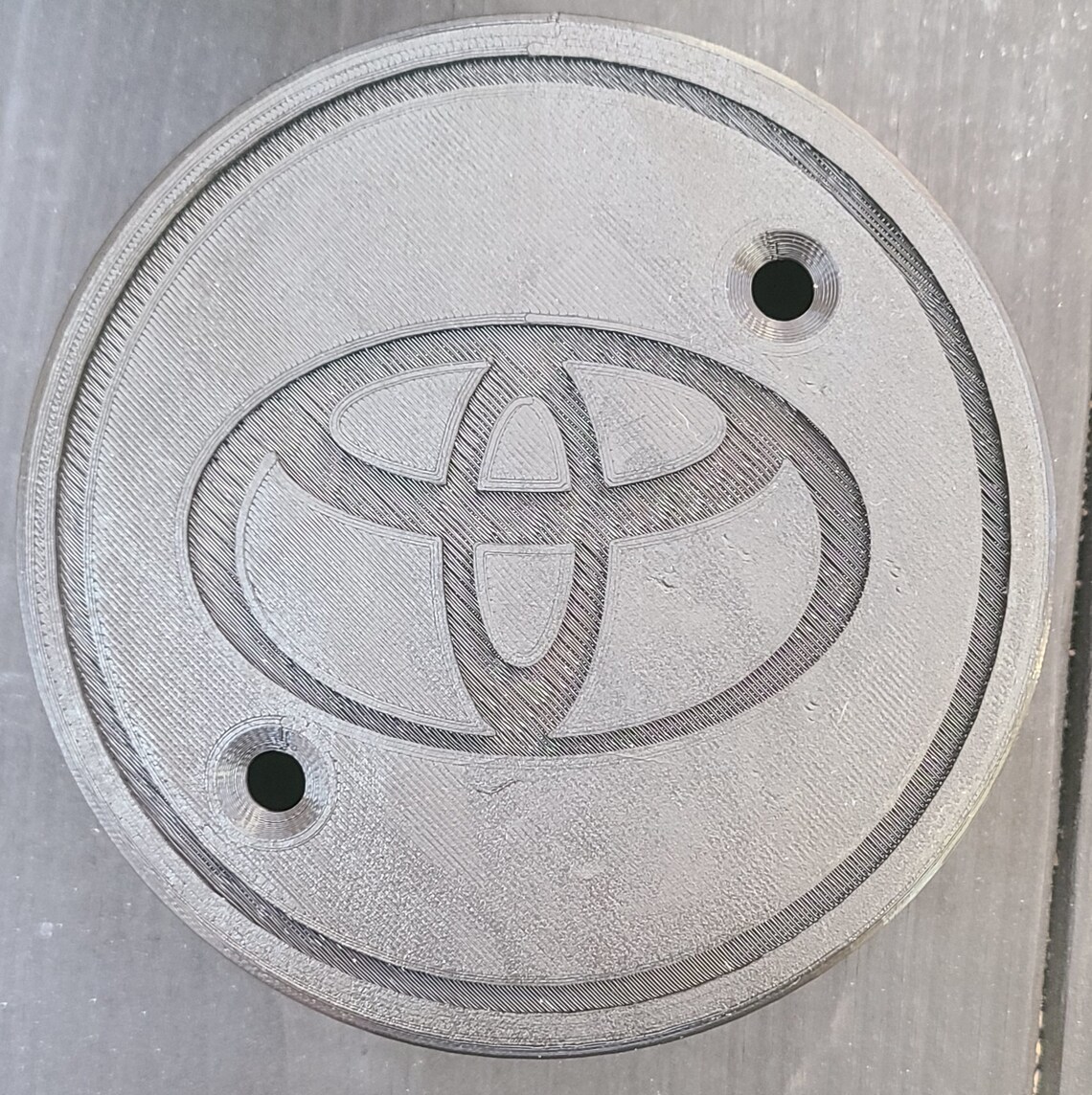 Toyota Dually Custom 3d Printed Hubcaps for Full Floating Dual Rear ...