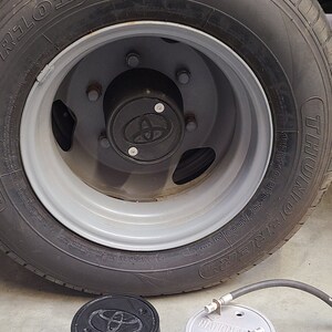 Toyota Dually Custom 3d Printed Hubcaps for Full Floating Dual Rear ...