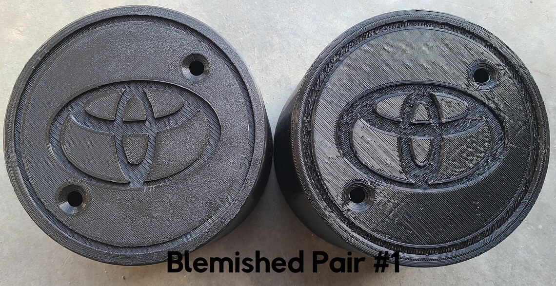 Toyota Dually Custom 3d Printed Hubcaps for Full Floating Dual Rear ...