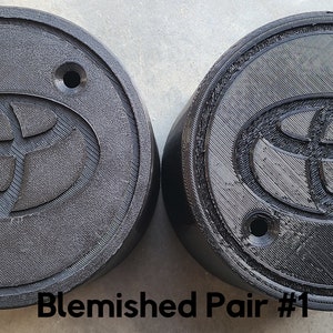 Toyota Dually Custom 3d Printed Hubcaps for Full Floating Dual Rear ...