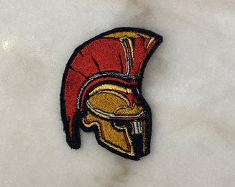 Spartan Helmet Patch - Etsy