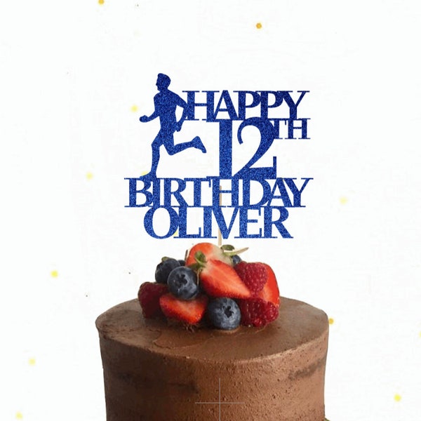 Birthday Cake Topper - Etsy