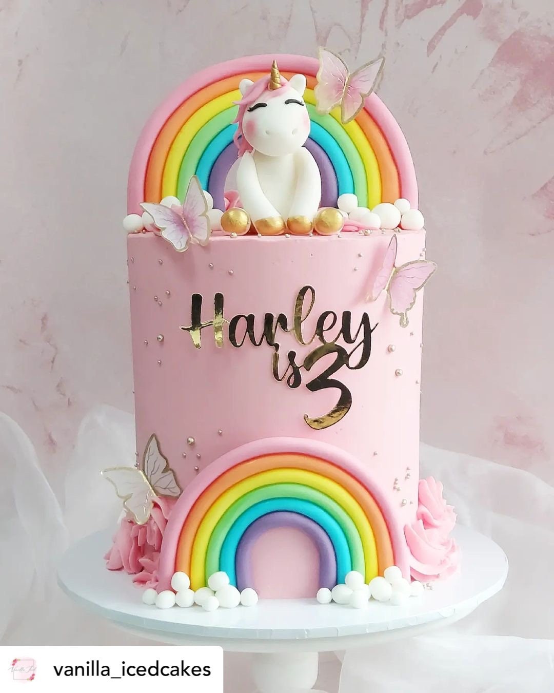 Custom Cake Charm Any Name/age Personalised - Etsy