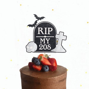 RIP My 20s - Cake Topper - Etsy