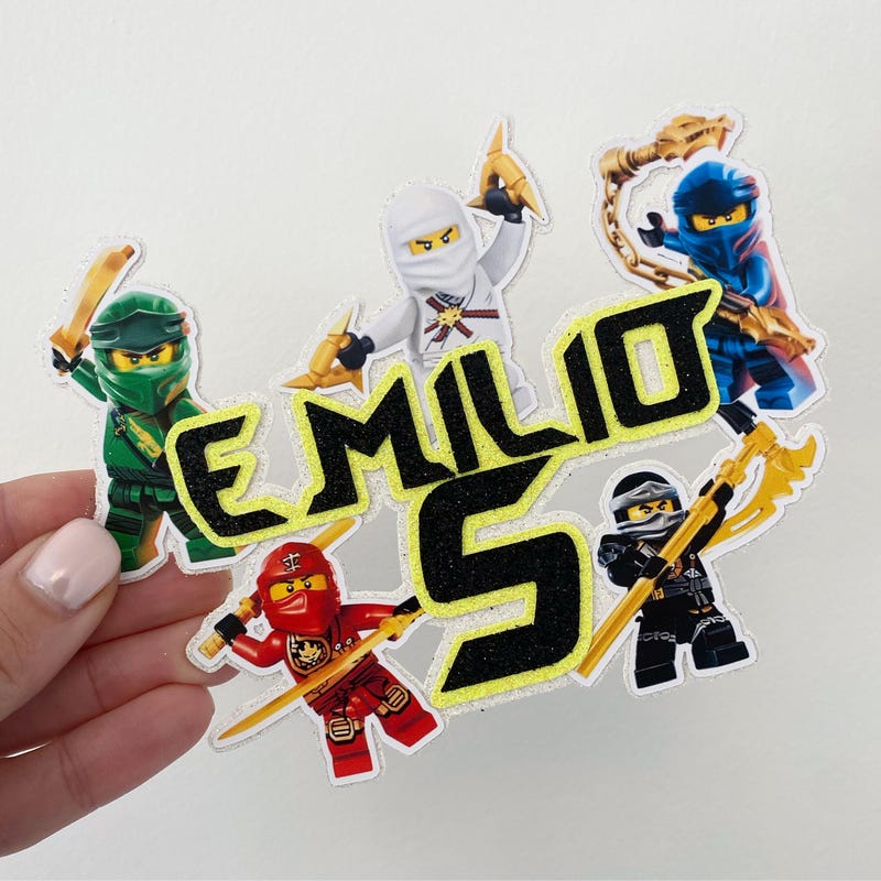 Ninjago Cake Topper - Etsy