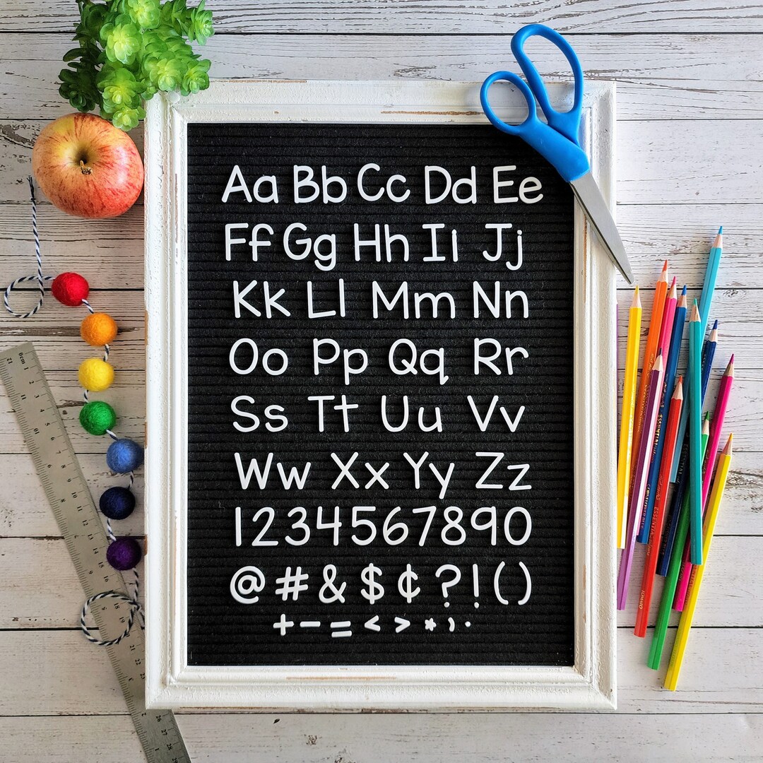 The back to Class Teacher Handwriting Letterset - Etsy Canada