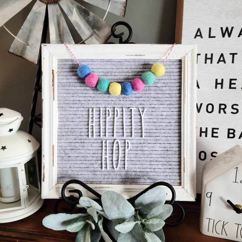 Letter Board Garland - Etsy