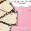 Custom Sweets Order Form, Sprinkle Edition, Planner Page, Printable ...