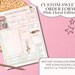 Pink Floral Custom Sweets Order Form, Planner Page, Printable, Digital ...