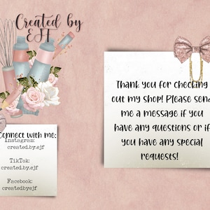 Custom Sweets Order Form Sprinkle Edition Planner Page - Etsy