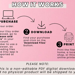Custom Sweets Order Form, Sprinkle Edition, Planner Page, Printable ...