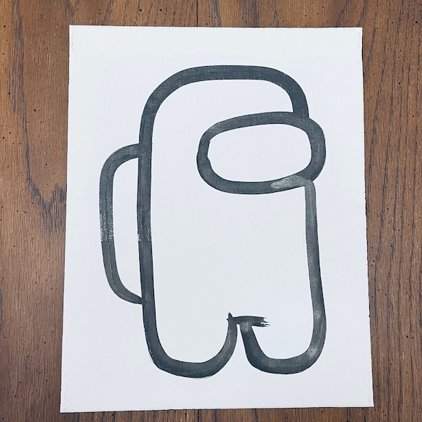 Among Us Painting - Etsy