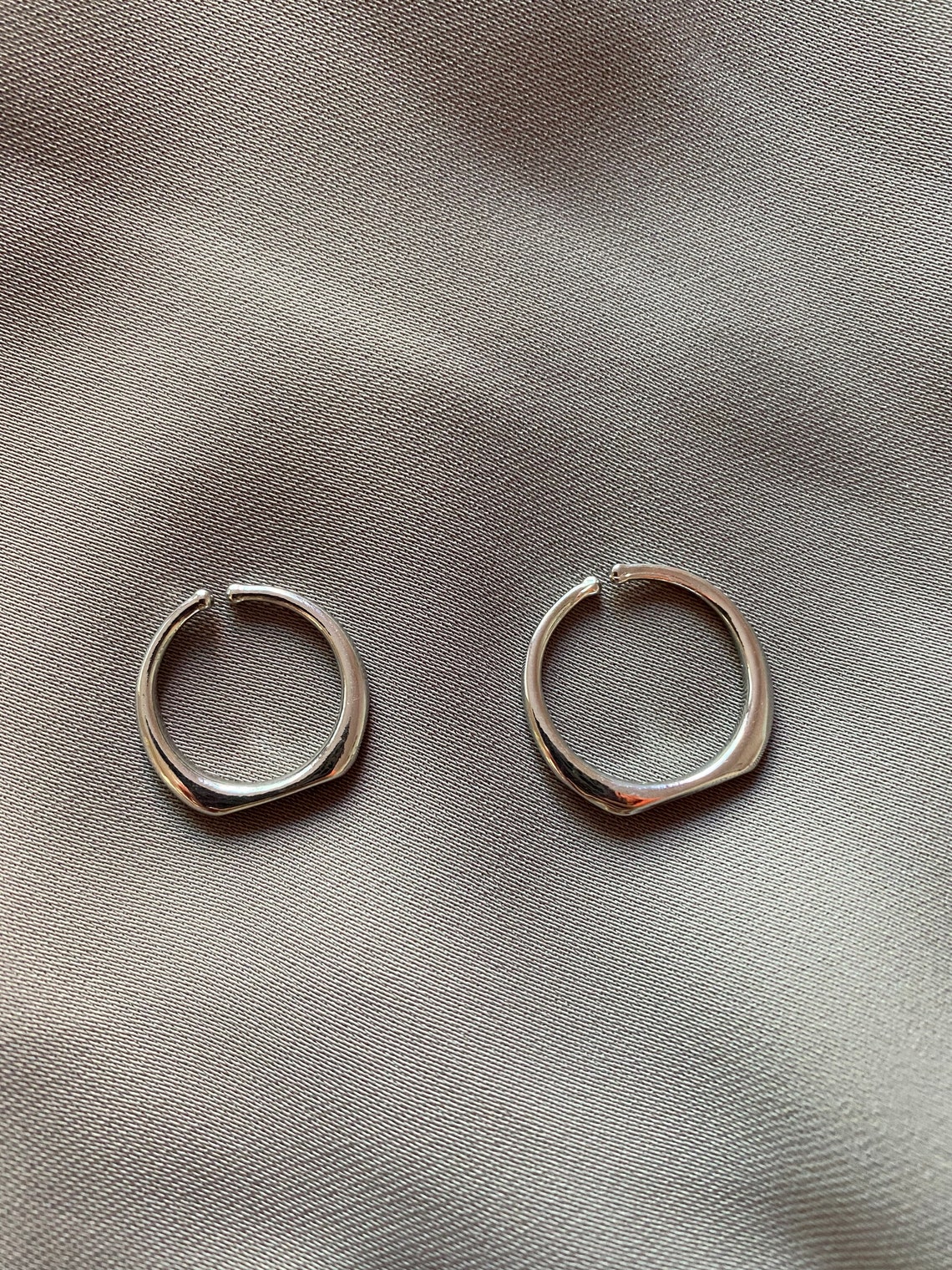 Sliver Rings for Couples With Adjustable Openings Different - Etsy UK