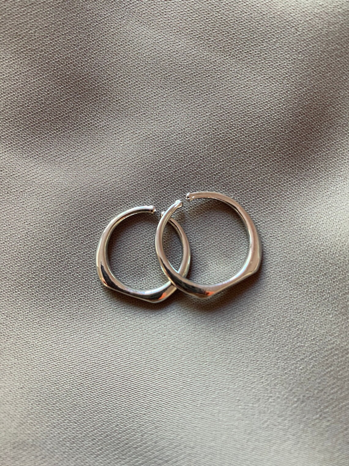 Sliver Rings for Couples With Adjustable Openings Different - Etsy UK
