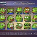 Twitch Cute Mango Emotes for Streamers / Kawaii Fruit Emote for Your ...