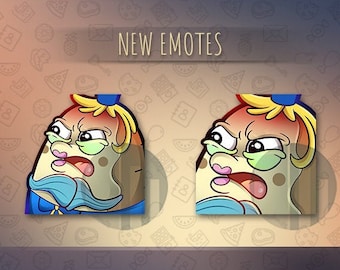 Spongebob Emotes | Etsy